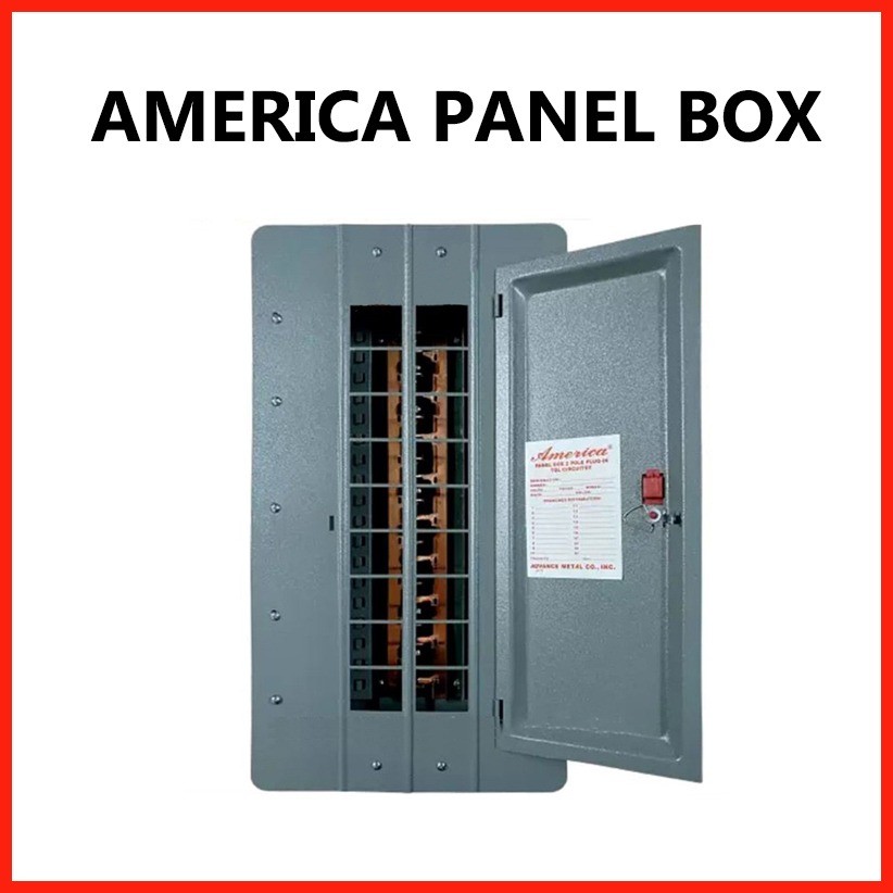 ♀ ۞ America Panel Box Panel Board 2 (plug in) - 14 Branches 4 6 8 10 12 ...