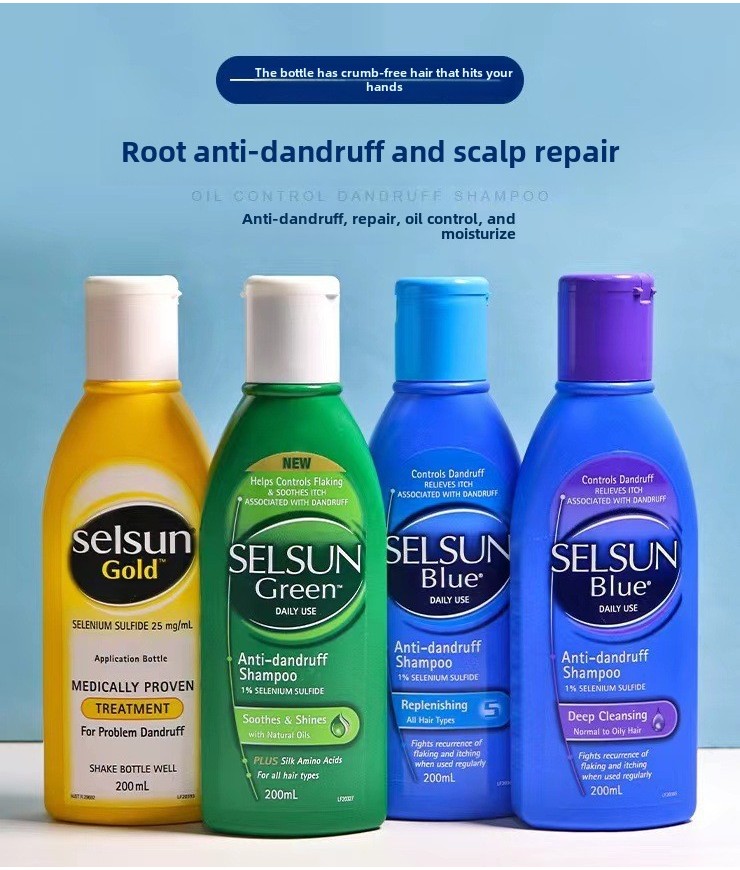 Australian Selsun Shampoo, Anti-dandruff, Anti-itching, Oil Control ...
