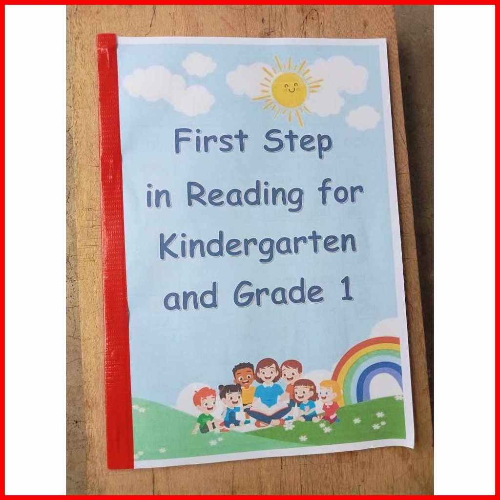 Unang Hakbang sa Pagbasa Kindergarten and Grade 1 Reading Materials Notebook (English and T ...