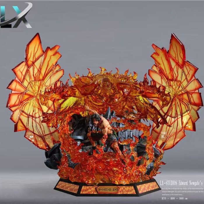 One Piece Handmade New LX White Bearded Will Ace Limited Edition ...