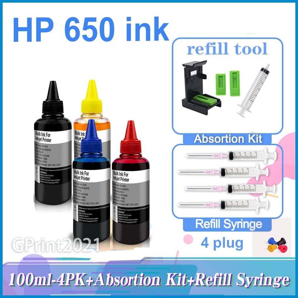 ∆ HP 650 ink cartridge HP650XL ink cartridge for HP 1015 1510 2515 2545 ...