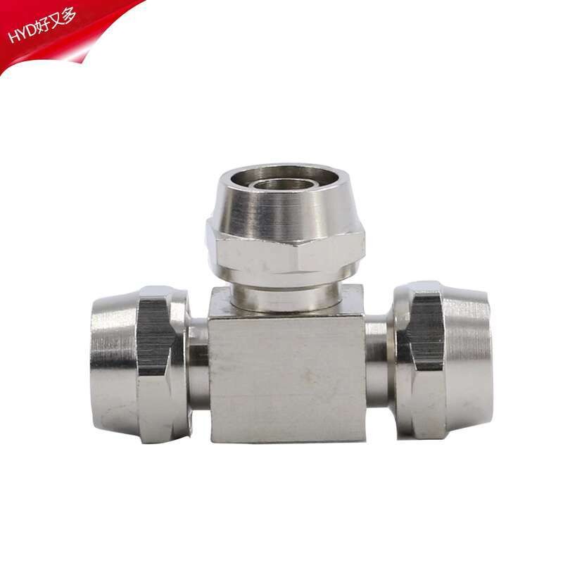 Pneumatic quick twist connector, quick lock female T-shaped tee lock ...