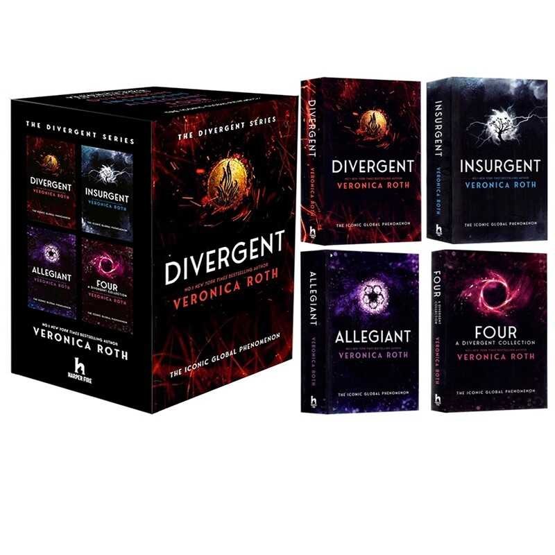 Original English version of Veronica Roth Author The Divergent Series 4-part set/Death Scar 2 ...