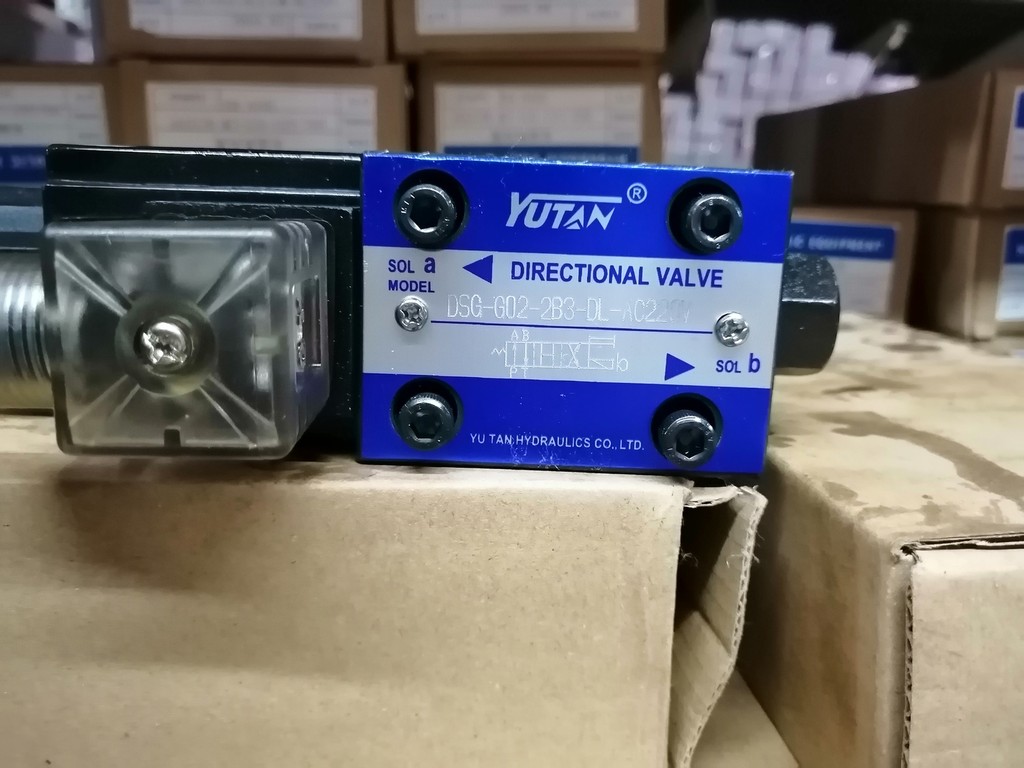 DSG-G02-2B3-DL YUTAN Hydraulic Electromagnetic Directional Control ...