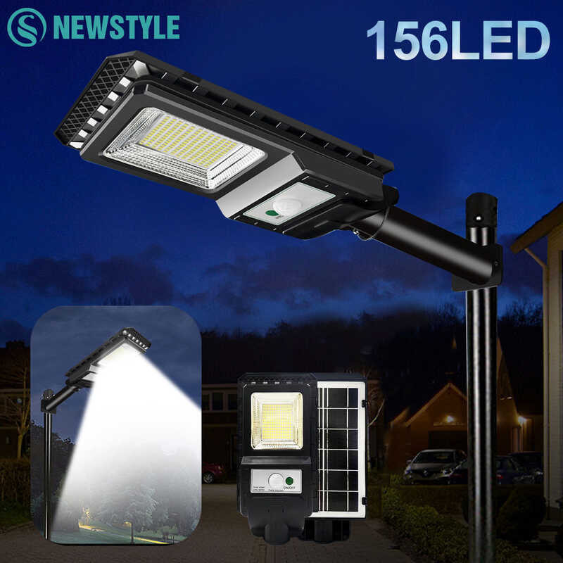 Tt Tt LED Street Light Super Bright Outdoor 156Led Solar Powered Wall ...