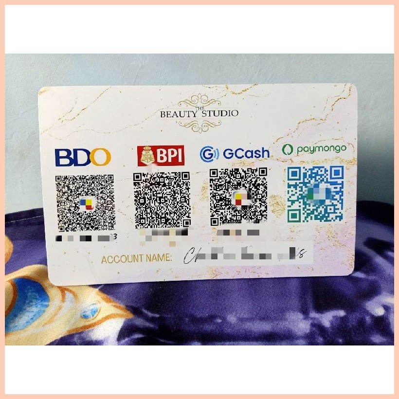 Gcash QR standee Bank Standee ( 4 in 1 ) ( 3 in 1 ) ( 2 in 1 ) | Shopee ...