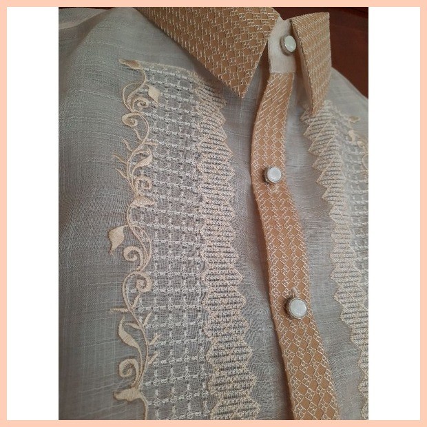 ♒ BARONG TAGALOG PIÑA COCOON WITH LINING | Shopee Philippines