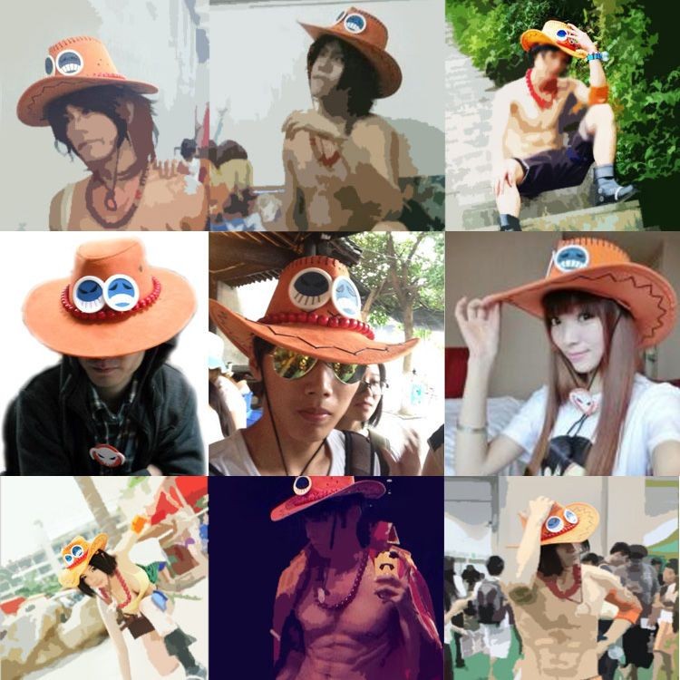 One Piece Luffy Straw Hat Chopper's Same Style Royce Cowboy Hat ...