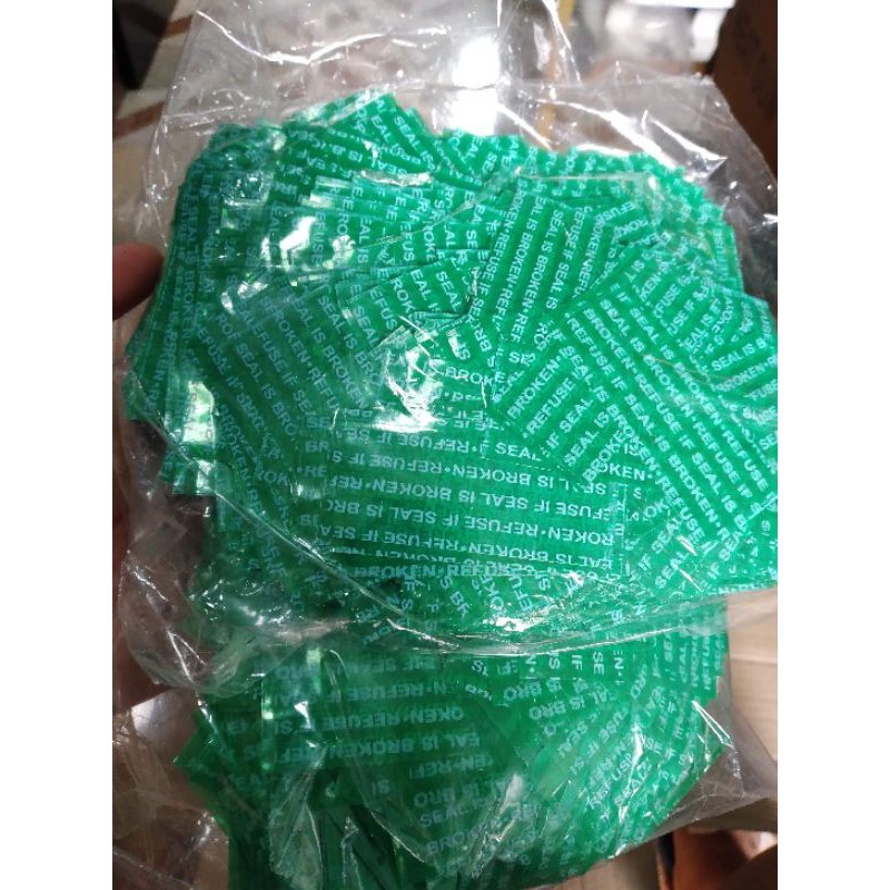 1,000pcs Small cap seals for slim container (GREEN) | Shopee Philippines