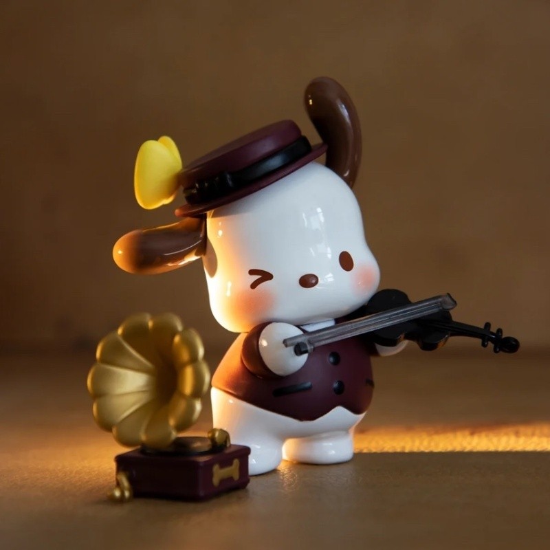 Genuine Sanrio Character Peripheral Pochacco Retro Time Train Series Bd ...