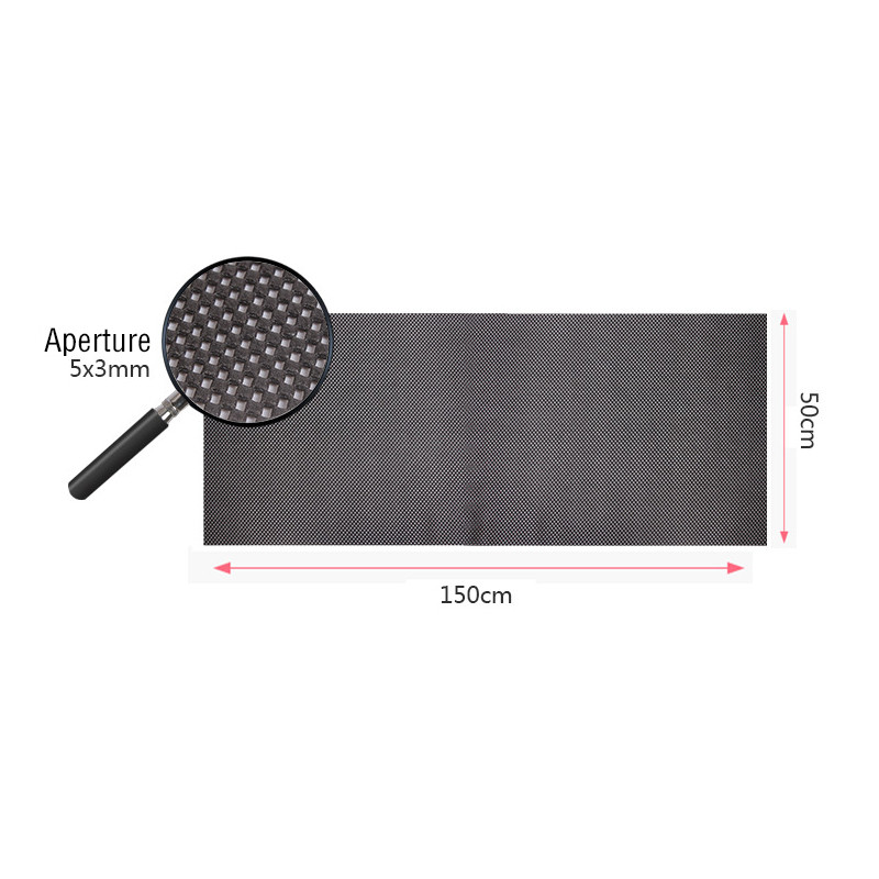 150x50cm Car Trunk Mat Non-slip Soft DIY Free Cutting Easy To Clean Mat ...