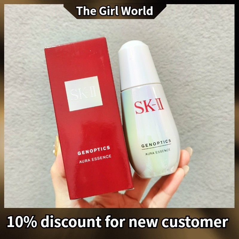 in stock SK-II / SKII / SK2 Gen Optics Aura Essence / Ultraura Essence 50ml | Shopee Philippines