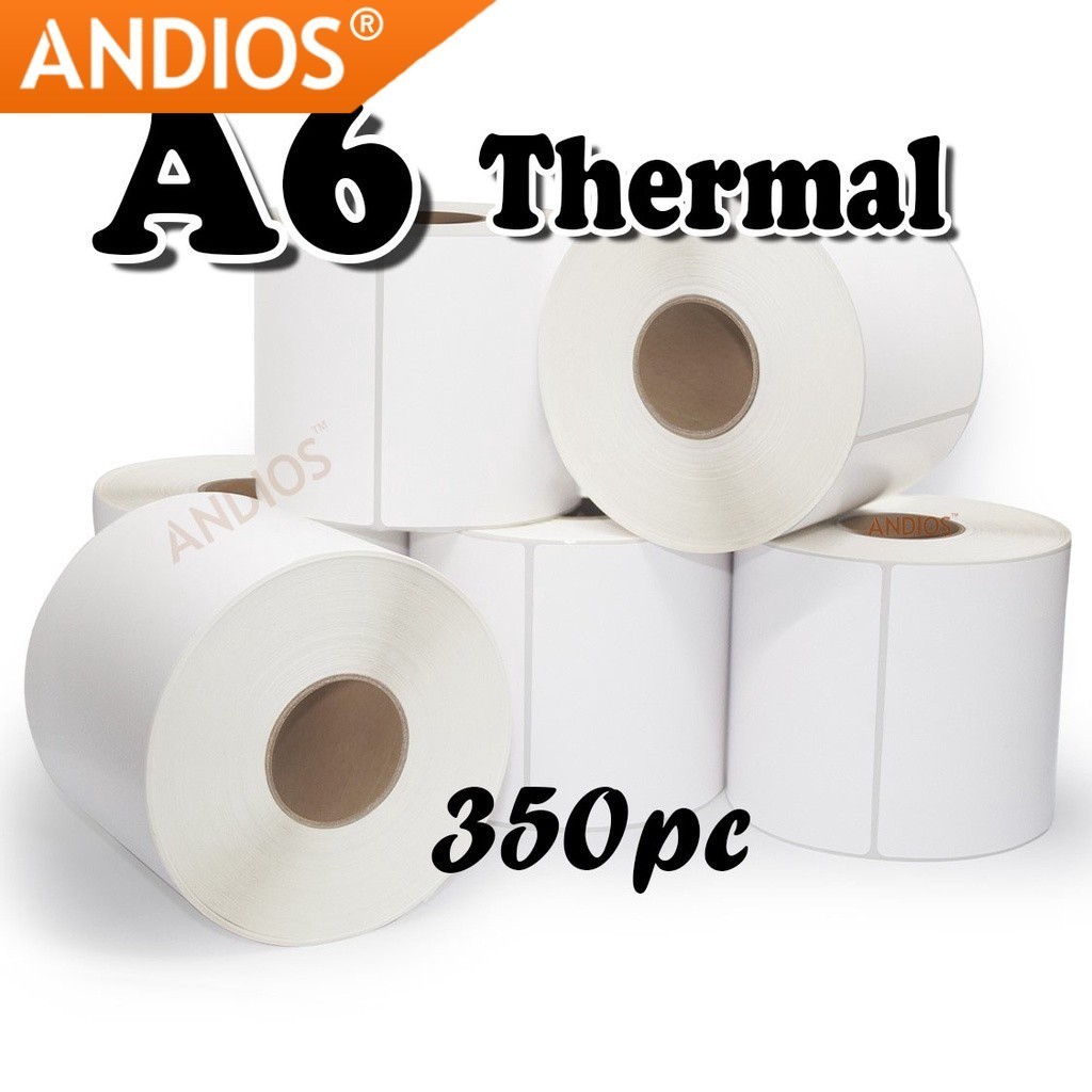 in stock 350pc A6 awb Label Thermal Paper 10x15cm 4x6inch Shipping ...
