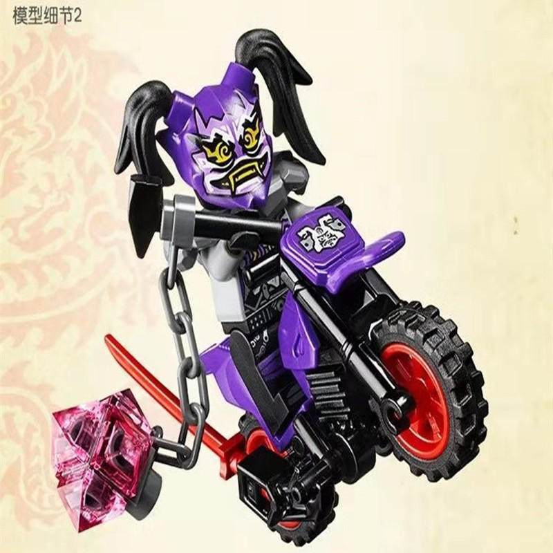 Serial Chariot Car Ninjago Compatible with Lego Boy Building Blocks ...