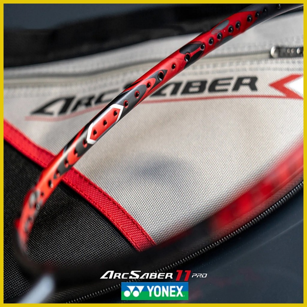 YONEX ARCSABER 11 PRO Badminton Racket Full Carbon Single 4U 28-30Lbs 83g Made In Japan | Shopee ...