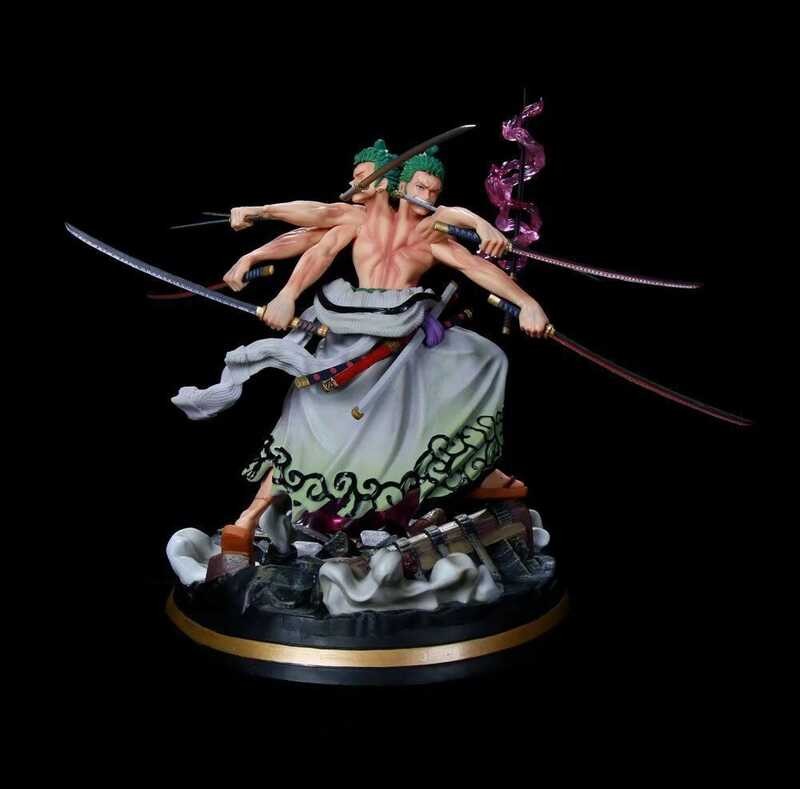 B0 One Piece MRJ Wano Country Ghost Nine Blades Shura Zoro Light-Up ...