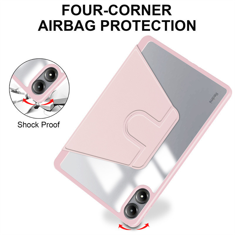 For Xiaomi Redmi Pad Pro 5G 12.1" 2024 Case with Pen Holder 360 ...