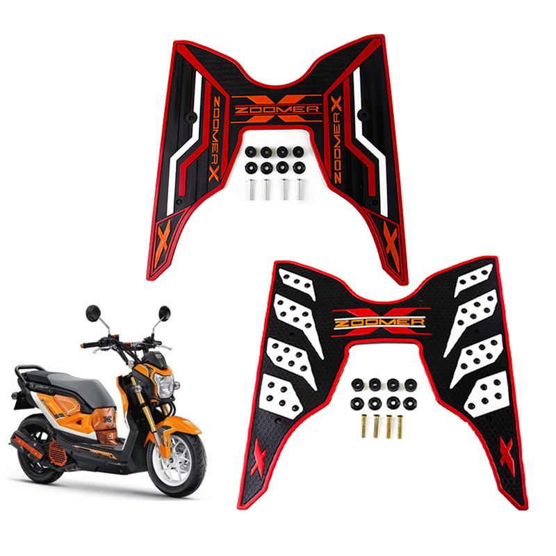 Motorcycle Mats Pedal Feet Cushion Pads Care Pad Insoles For Honda ...
