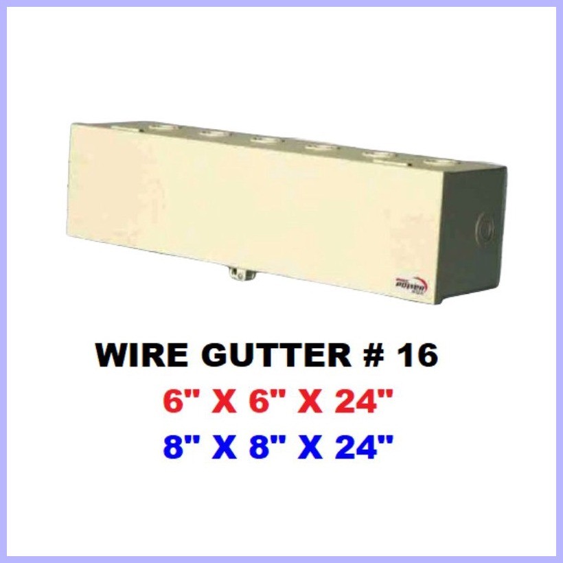 ARC WIRE GUTTER BOX / PULL BOX 6X6X24 or 8X8X24 HEAVY DUTY ♆ | Shopee ...