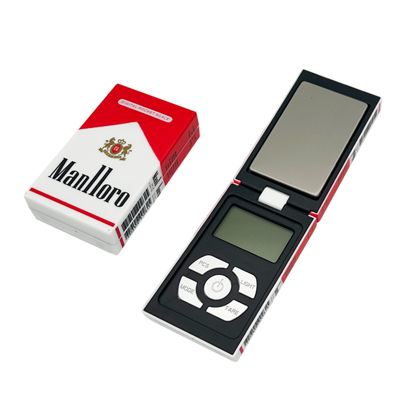 Cigarette Box Design 500g/0.01g Mini Electronic Digital Jewelry Scale ...
