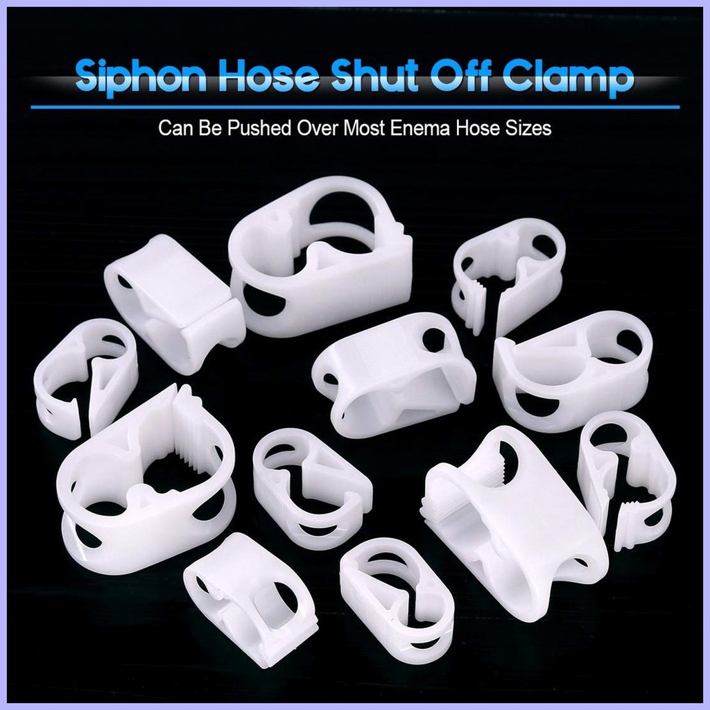 10PCS POM Plastic Slide Pinch Tubing Robert Flow Control Hose ...