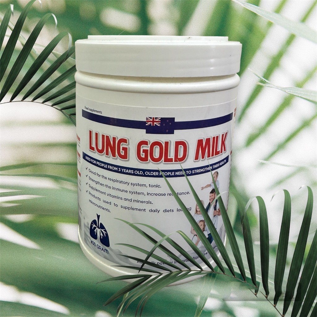 Legit ] Lung Gold Milk 400g Colostrum Milk Lung Disease Respiratory ...