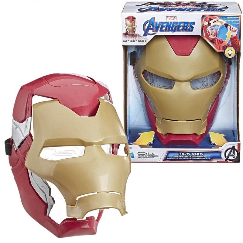 Hasbro Avengers Iron Man Special Effect Mask E6502 Can Glow And Lift Up ...