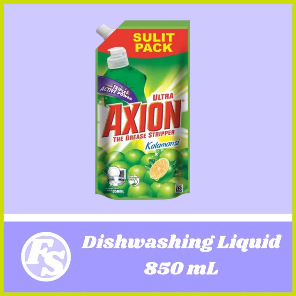 Axion Ultra Kalamansi Dishwashing Liquid 850mL | Shopee Philippines