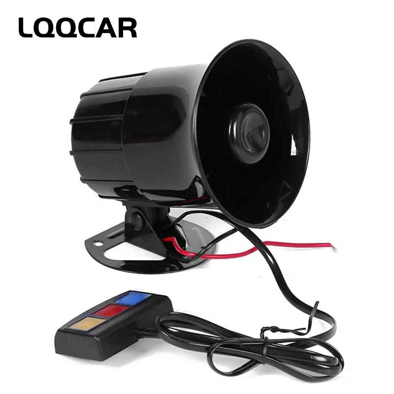 115dB c 12V 3 Tone Sound Loud Car Horn Motorcycle Warning Police Fire ...
