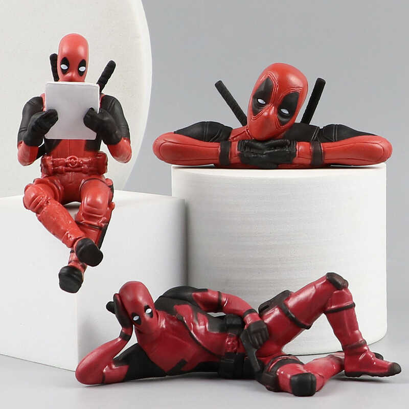 Decoration Hot Deadpool Car Home Office 8 Cm X-Man Nakakatawa Cute ...