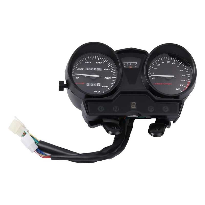 LED Digital Dashboard Motorcycle R Meter With Gear Display Car ...