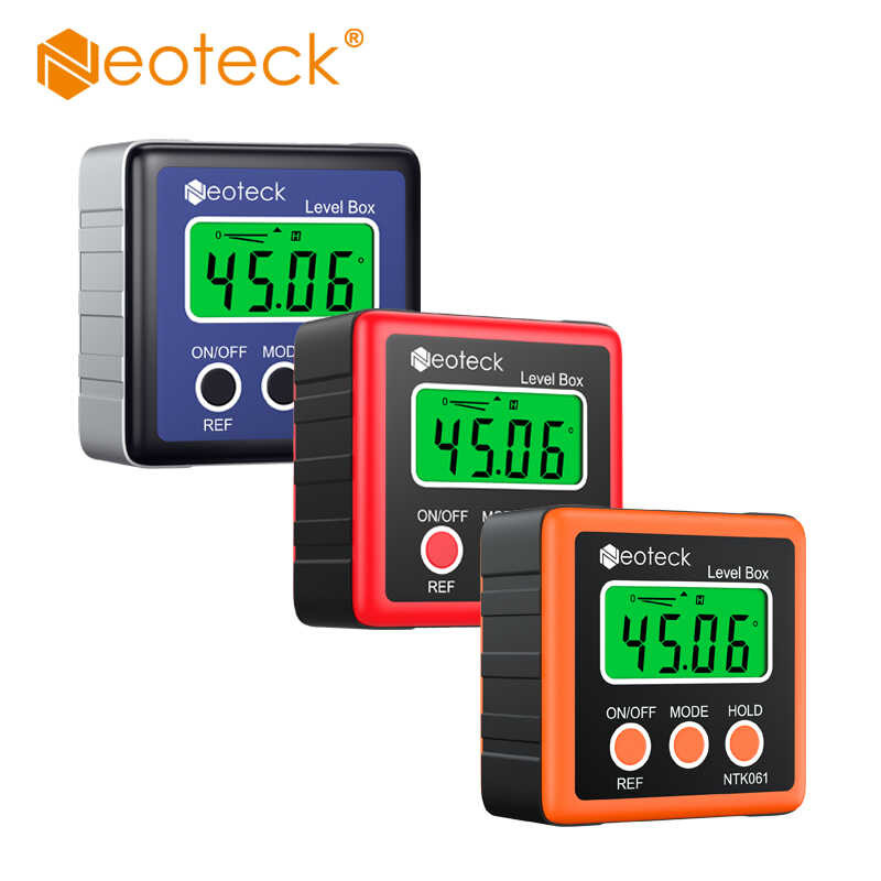 Neoteck 7 Digital Incometer 4*90 Degree Magnetic Spirit Level Angle ...