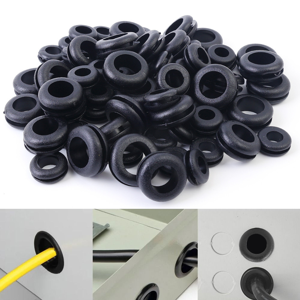 20/40PCS O Ring Rubber Washers - Black 8MM 10MM 12MM 14MM Double-side ...