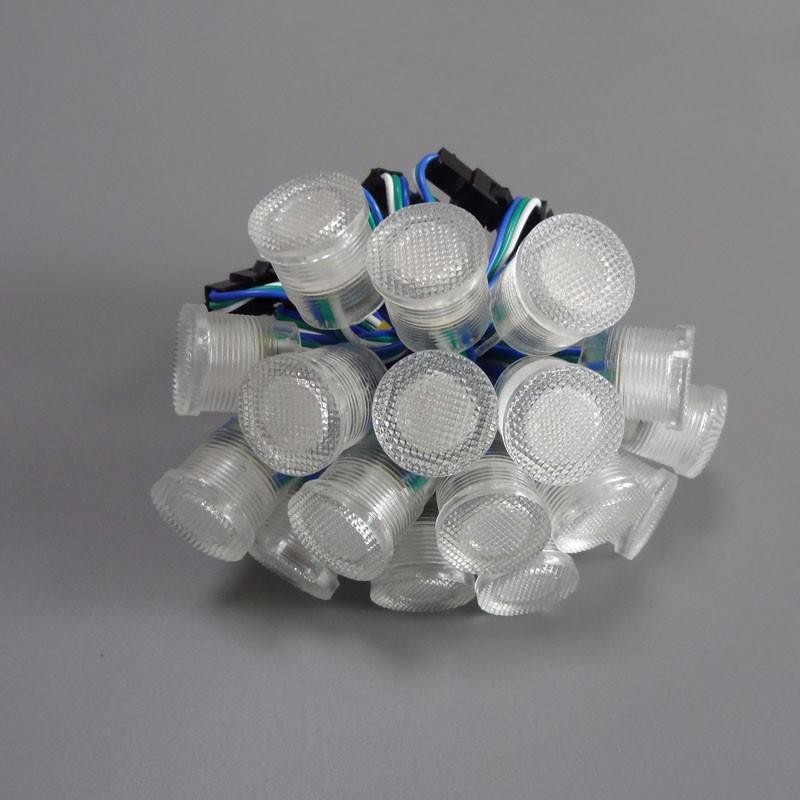 20/30/50pcs DC5V WS2811 LED Pixel Point Light Diameter 20mm SMD5050 Individually Addressable ...