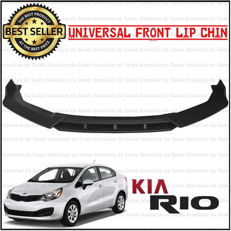 Rio Kia Front Lip Chin Body Kit Double Blade (Black) | Shopee Philippines
