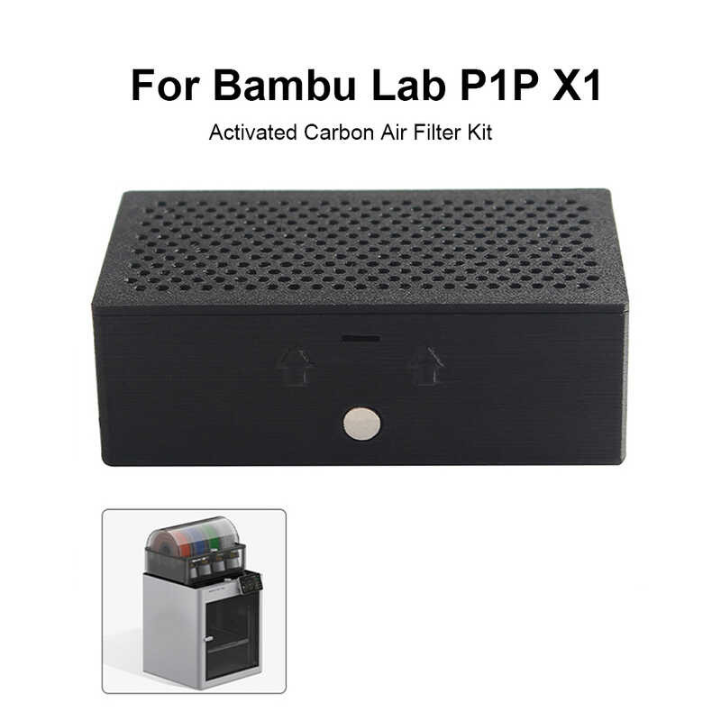 Carbon x mm Activated Charcoal Air Filter for Bambu Lab P X D Printer ...