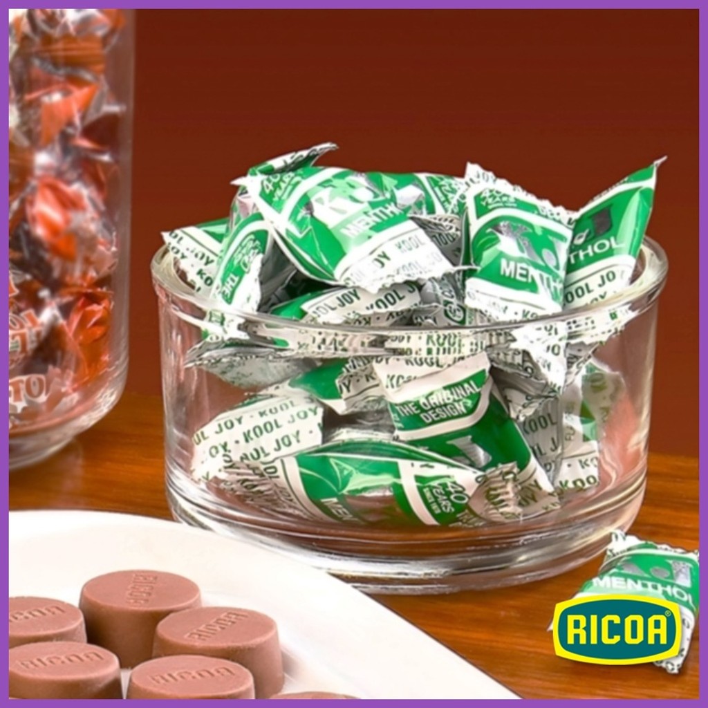 Ⅸ RICOA Kool Joy Menthol Candy 225g (50s) | Shopee Philippines