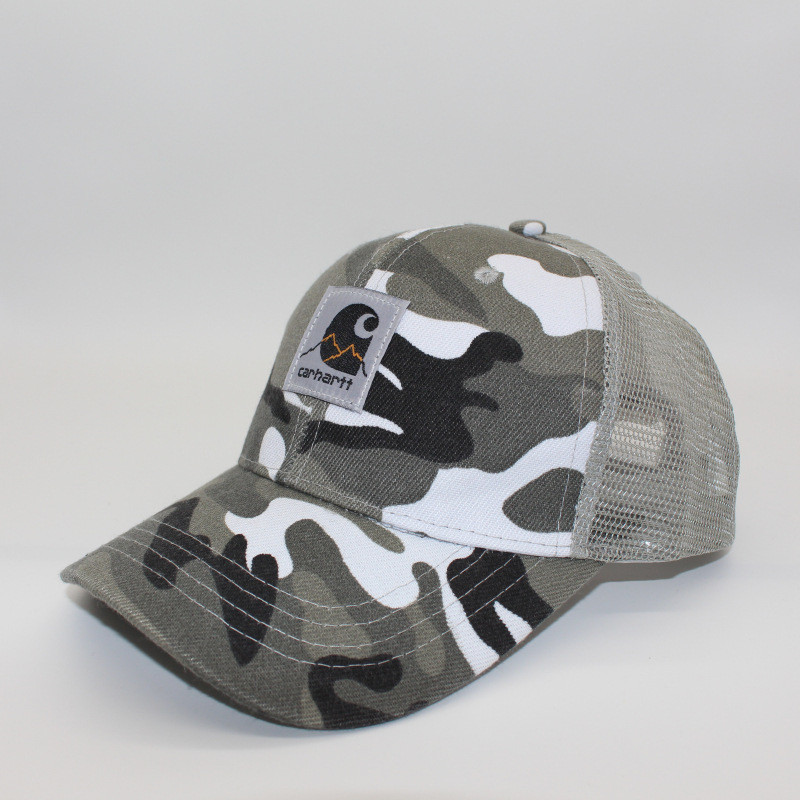 Outdoor Camouflage Breathable Mesh Cap Truck Cap Workwear Duckbill Cap ...