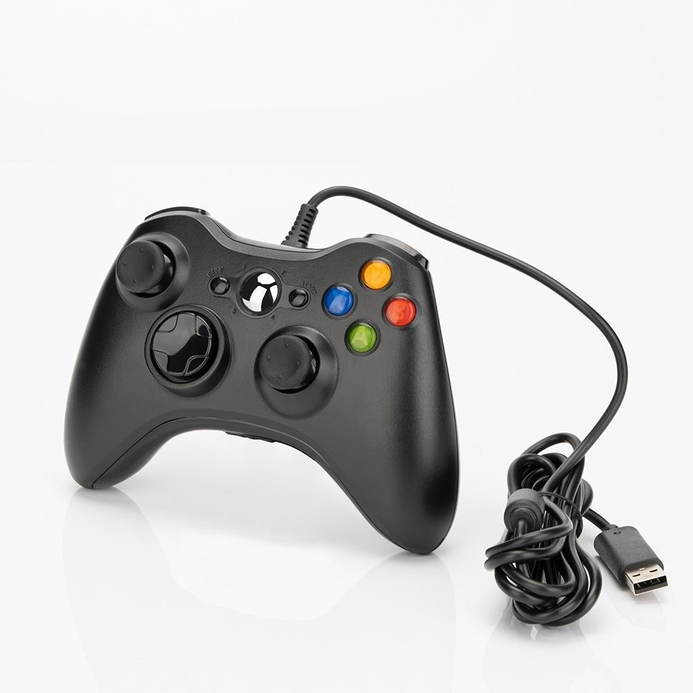 Wired Gaming Controller,PC Game Controller Joystick with Dual-Vibration ...