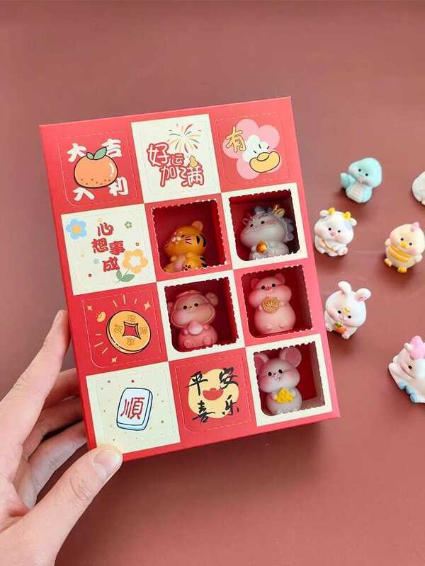 complete set of Chinese beauty, a little game of cave, rabbit and tiger ...