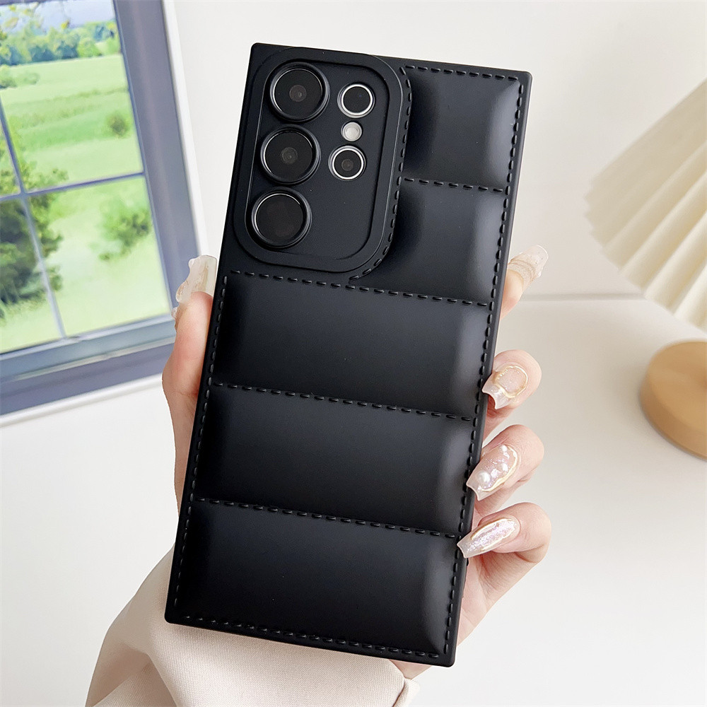 Luxury Down Jacket Phone Case for Samsung Galaxy A13 A23 A33 A53 A73 ...