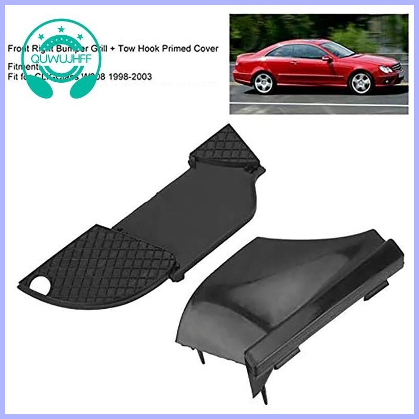 2088850223 Front Bumper Grill Tow Hook Primed Cover for Benz CLK Class ...