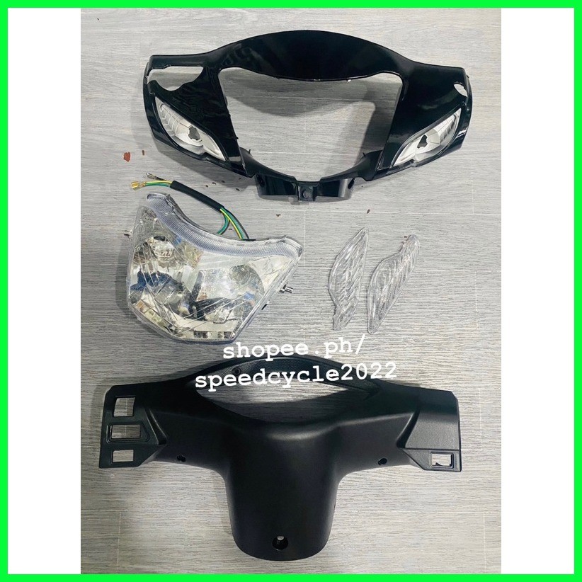 HEADLIGHT COWLING SET WAVE 100/W100R (DISC/DRUM) | Shopee Philippines