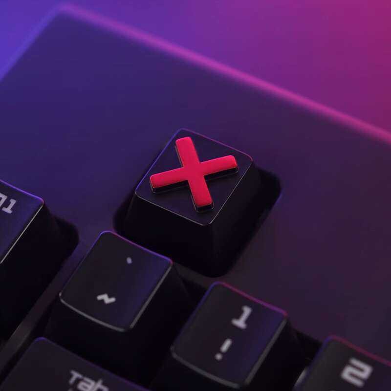 Keystone ESC Gold Symbol Aluminum Composite Mechanical Keyboard ...