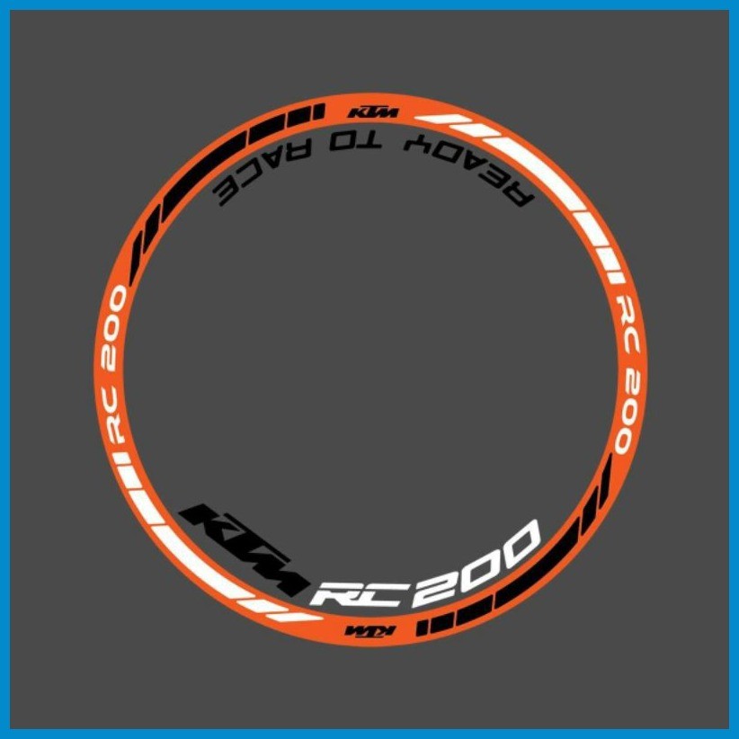 ♟ ∢ KTM mags sticker for RC or Duke 390 200 Decals | Shopee Philippines