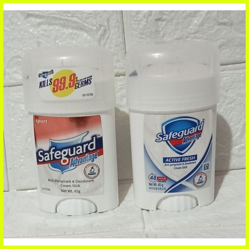 safeguard anti-perspirant & deodorant cream stick (45g) | Shopee ...