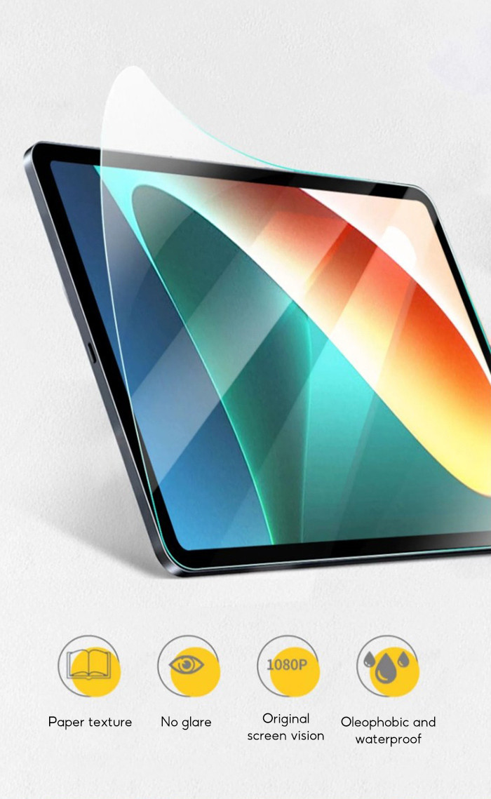 TBTIC Matte Paperlike Screen Protector For Xiaomi Pad 8 7 6 5 Pro 11.2 ...