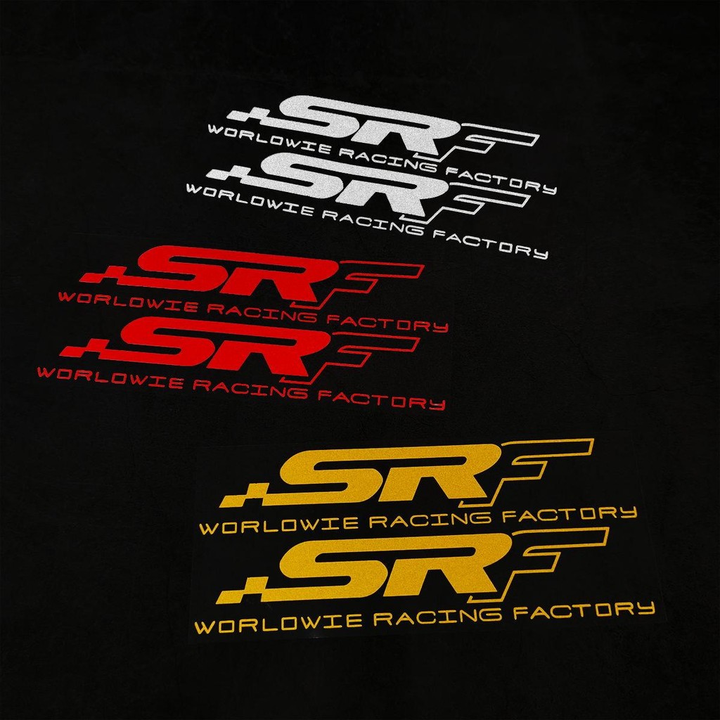 SRF Line Sticker Worldwide Racing Factory Decals Cutout Vinyl ...