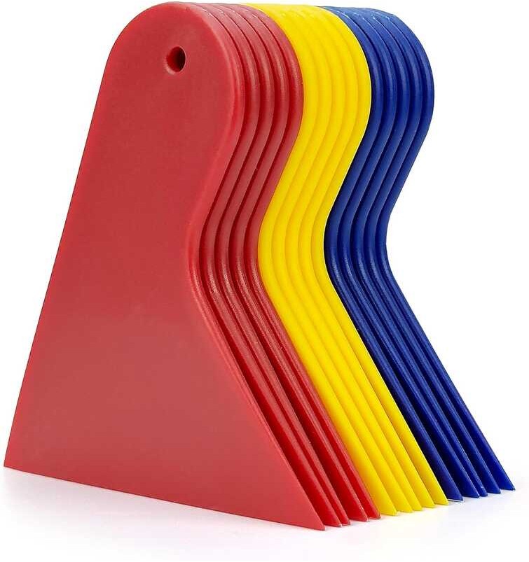 Umaki Plastic Small Scraper Set, Vinyl Wrap Decal Applicator, Window ...