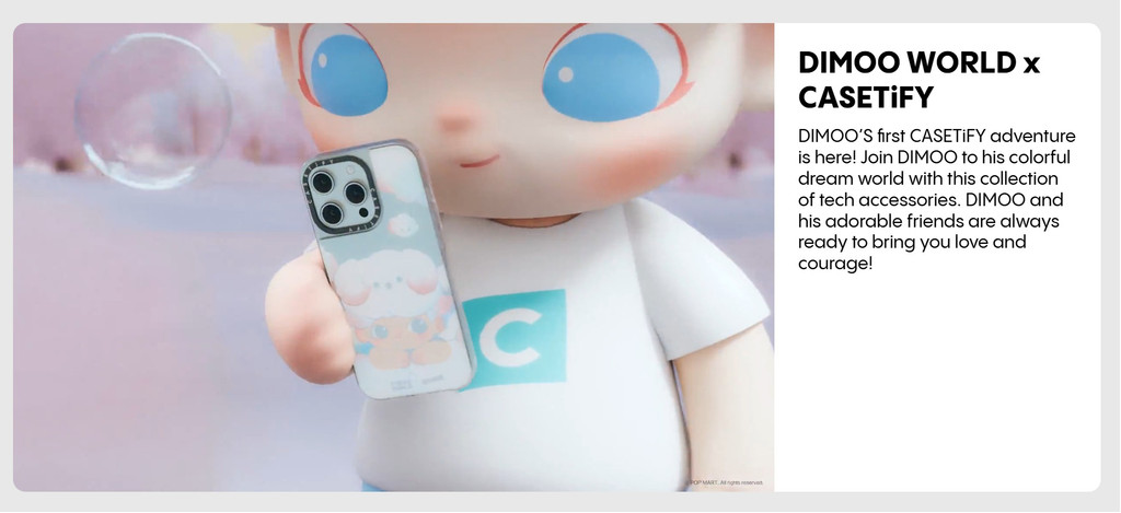 CASETiFY X POP MART - DIMOO WORLD DIMOO In The Cloud Case Magnetic ...